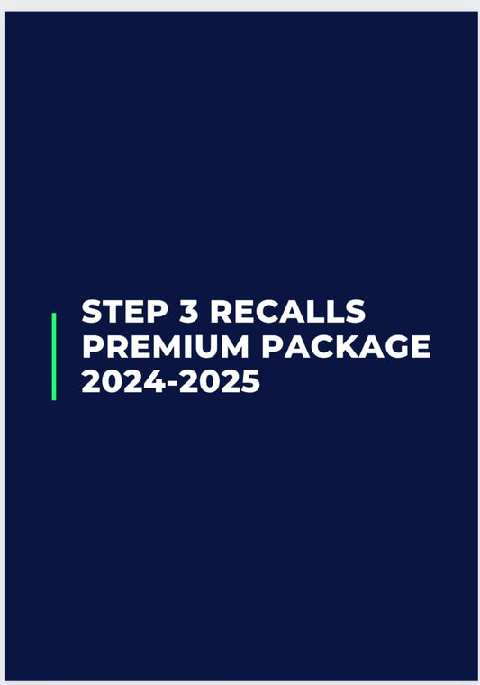 STEP 3 RECALLS 2024-2025 – USMLE Steps HUB
